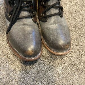 Freebird by Steven | Shoes | Freebird By Steven Ravi Strappy Leather Boots In Ice Size 9 | Poshmark